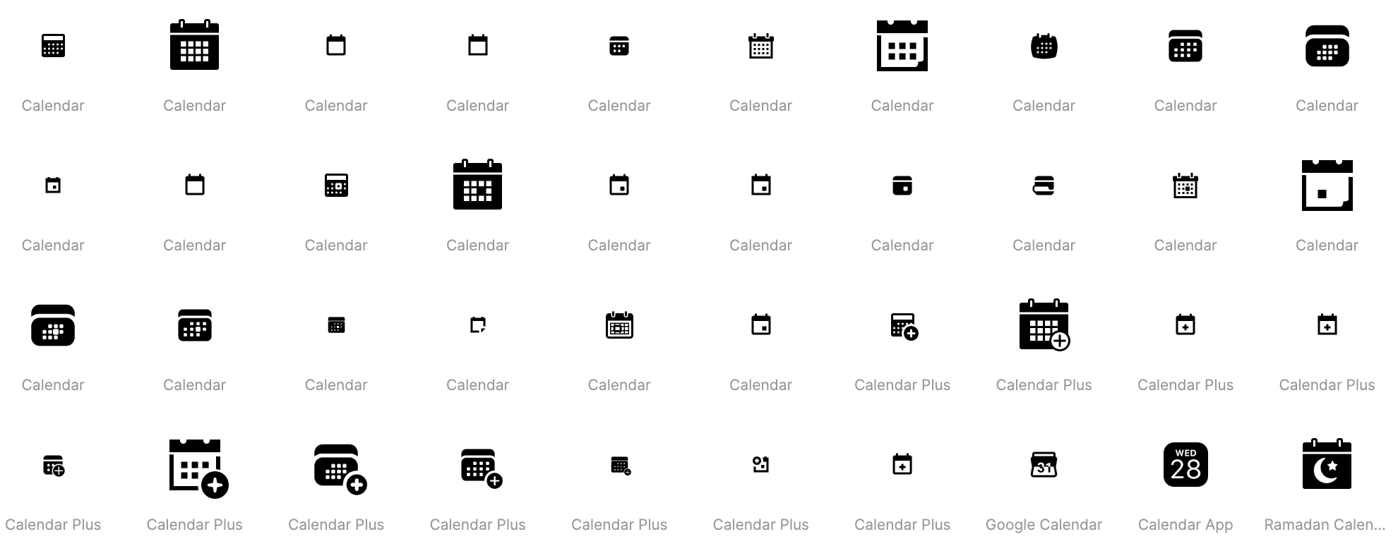 Common Mistakes to Avoid When Designing Calendar Icons